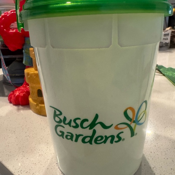 Other | Busch Gardens Souvenir Cup With Green Lid | Poshmark